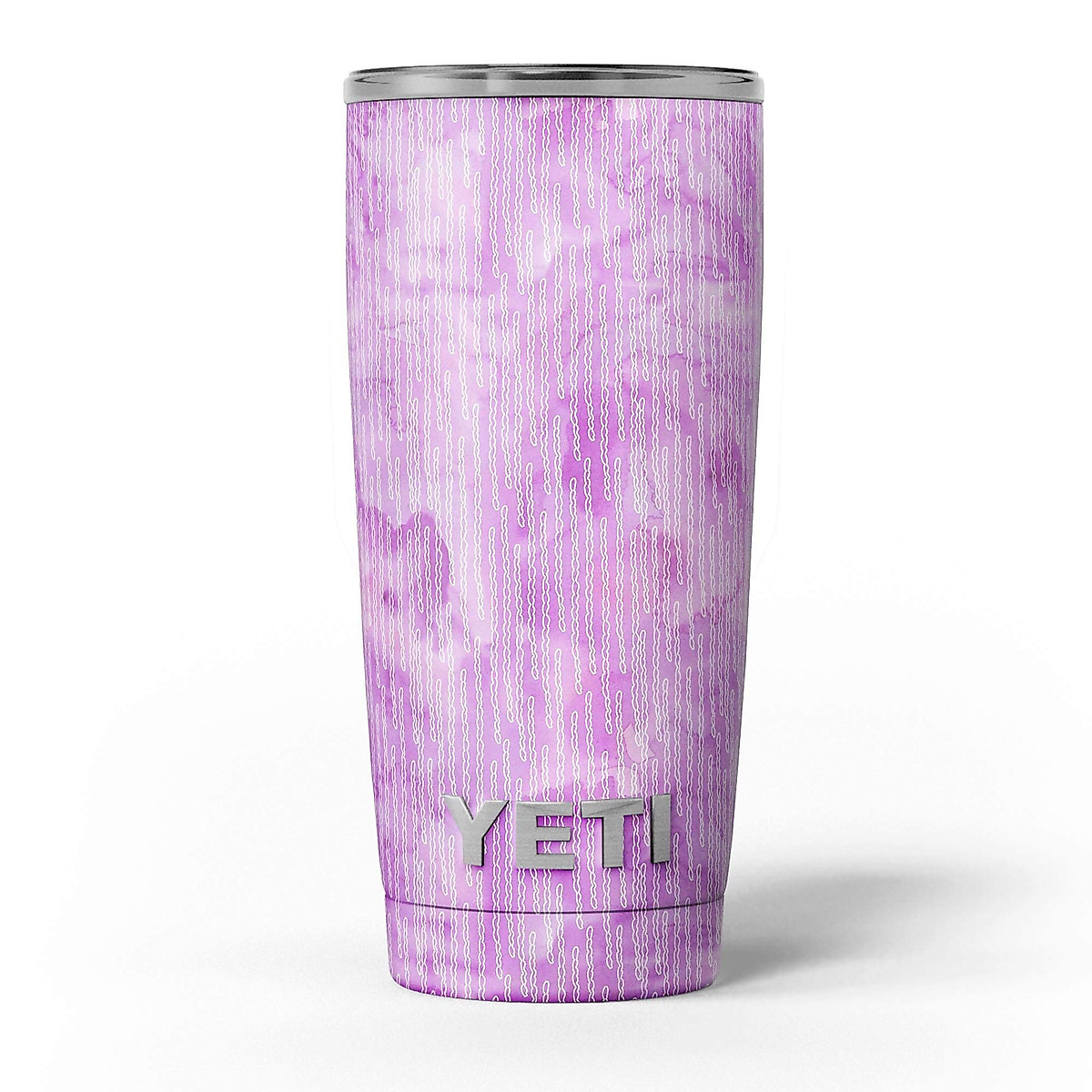 Design Skinz Pink Grunge Surface with Microscopic Matter - Skin Decal Vinyl Wrap Kit Compatible with The Yeti Rambler Cooler Tumbler Cups