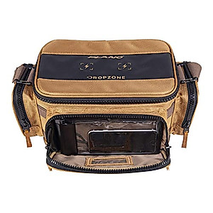 Plano Guide Series 3500 Tackle Bag, Beige, Includes 5 3500 Stowaway Organization Boxes, Premium Soft Fishing Tackle Storage, Waterproof & Non-Skid Base