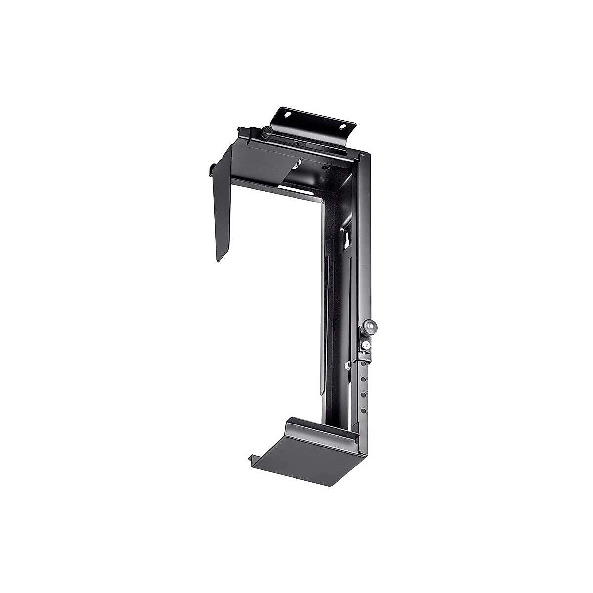 Monoprice PC Tower Holder - Adjustable Under Desk Mount, Designed for Use with Sit-Stand Desks - Workstream Collection