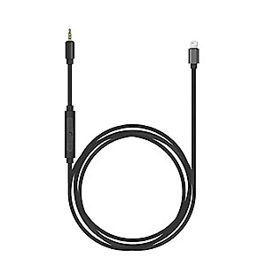 Koss KPH40 Utility On-Ear Headphone Plug Utility Cord Lightning Cable