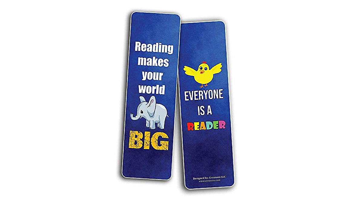 Inspiring Animal Bookmarks for Kids | Creanoso 12-Pack