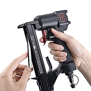 AEROPRO Tools T50J 20 Gauge Wide Crown Air Stapler, 1/4-Inch to 9/16-Inch for Furniture Cabinet and Upholstery