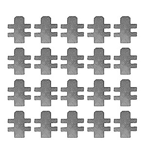 balacoo Wire Cage Clip 50pcs Wire Cage Buckle Clips Pet Cage Install Tools Pigeon Rabbit Pet Dog Cat Cage Building Assembly Kit