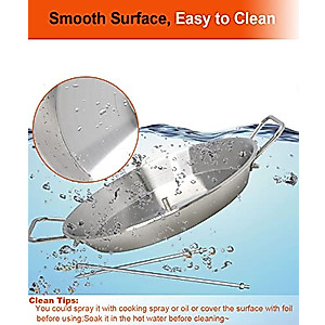 Vertical Skewer for Grill-Al Pastor Skewer Brazilian Vertical Spit Stand for Tacos Al Pastor, Shawarma, Kebabs, Gyros- BBQ Grilling Accessory with 3 Removable Spikes (8”, 10" and 12”)