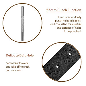 NBLYOS 1 Pack Women Belts Faux Leather for Jeans Fashion Belt with Gold Buckle Ladies Dress Belt(M,US,black)