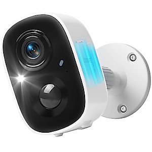 Security Cameras Wireless Outdoor for Home Surveillance, 1080P Spotlight Camera Color Night Vision, PIR Motion Detection, Lifetime Free Cloud Storage