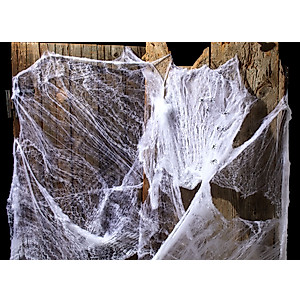 Spider Web, 200 Square Ft, Halloween Decorations, Spider Webs (200 Square Feet) (Packaging Artwork May Vary)…