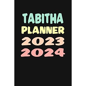 TABITHA: Custom Name Weekly Planner 2023-2024