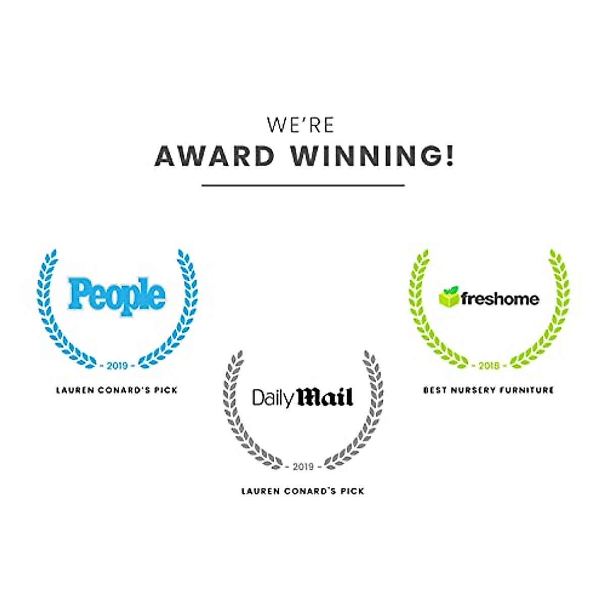 Delta Children Lancaster Rocking Chair Featuring Live Smart Fabric, Mist