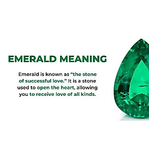 LMDPRAJAPATIS 9.25 Ratti Certified Emerald Panna Stone Gold Plated Adjustable Fine Jewelry Ring For Women's