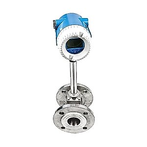 Flow Control Meter Compact Dn25 DN50 Liquid Flowmeter, Factory Gas Application Steam, Air Liquid Measure Flow Meter Used in Petroleum,Food, Etc. (Color : DN80, Size : 1)