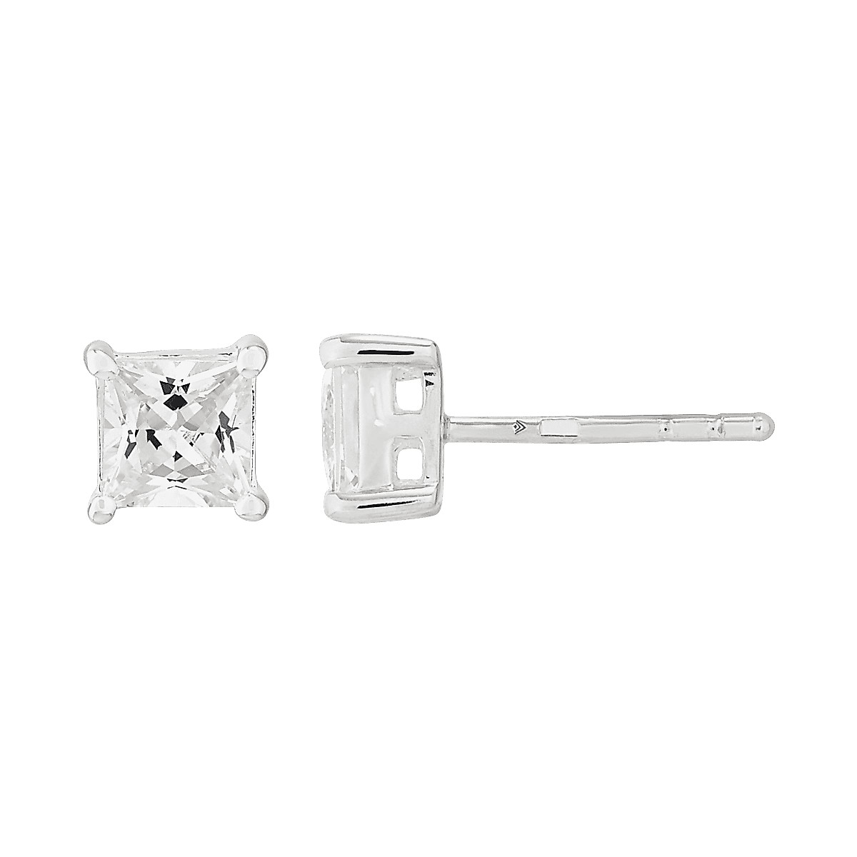 Silpada 'Shine Bright' Cubic Zirconia Stud Earrings in Sterling Silver