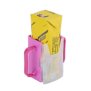 Adjustable Carton Cup Holder Baby Box Holder Bag Holder Box Holder for Drinking Training for Baby Infant Kids