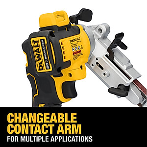 DEWALT 20V MAX XR Cordless Bandfile Power Tool Belt Sander, Bare Tool Only (DCM200B)
