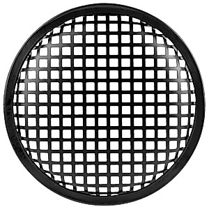 4 Pairs 10 Inch Subwoofer Metal Waffle Grills - Universal Speaker Cover Guard