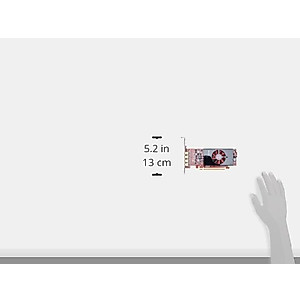 Sapphire AMD FirePro W4100 2GB GDDR5 Quad Mini DP PCI-Express Graphics Card 100-505817