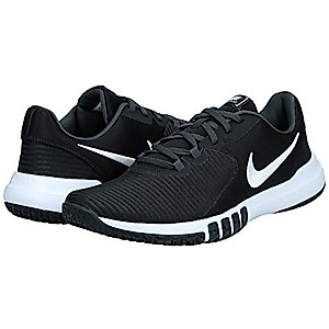Nike Men's Flex Control TR4 Cross Trainer, Black/White-Dark Smoke Grey-Smoke Grey, 12 Regular US