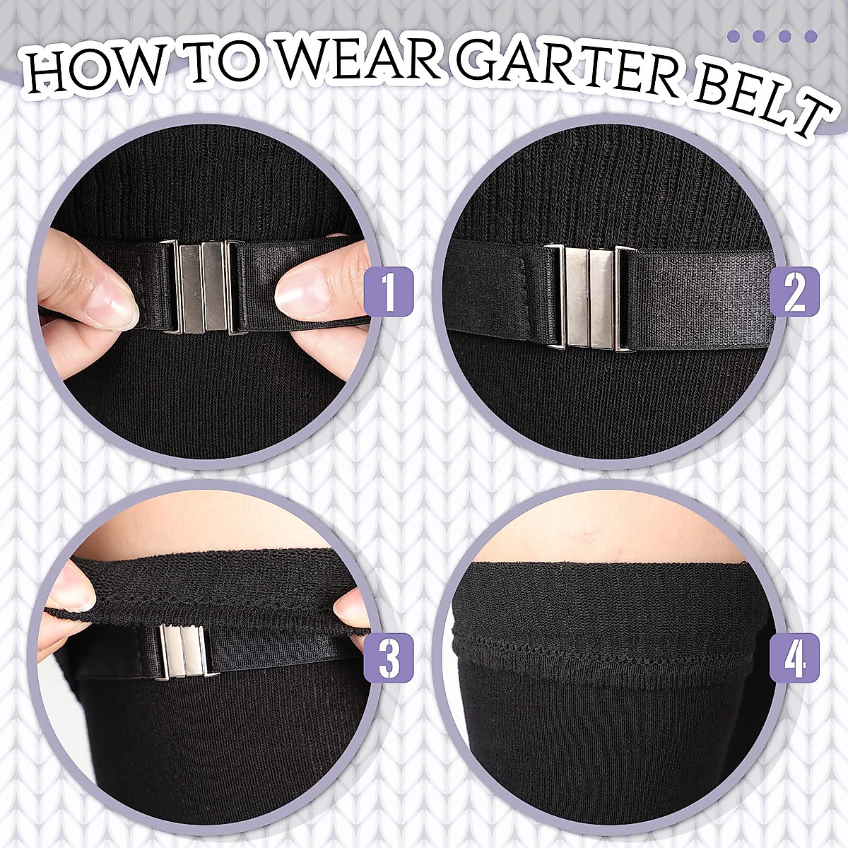 Women Plus Size Thigh High Socks for Thick Thighs Black over The Knee Stockings Extra Long Leg Warmers Chunky Knit Stockings Adjustable Thigh Garter Belts