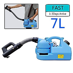 Yaocong RAYRAYJAY Electric ULV Fogger 110V Portable Ultra-Low Atomizer Sprayer 7L Spray Machine Suitable for Indoor and Outdoor Public