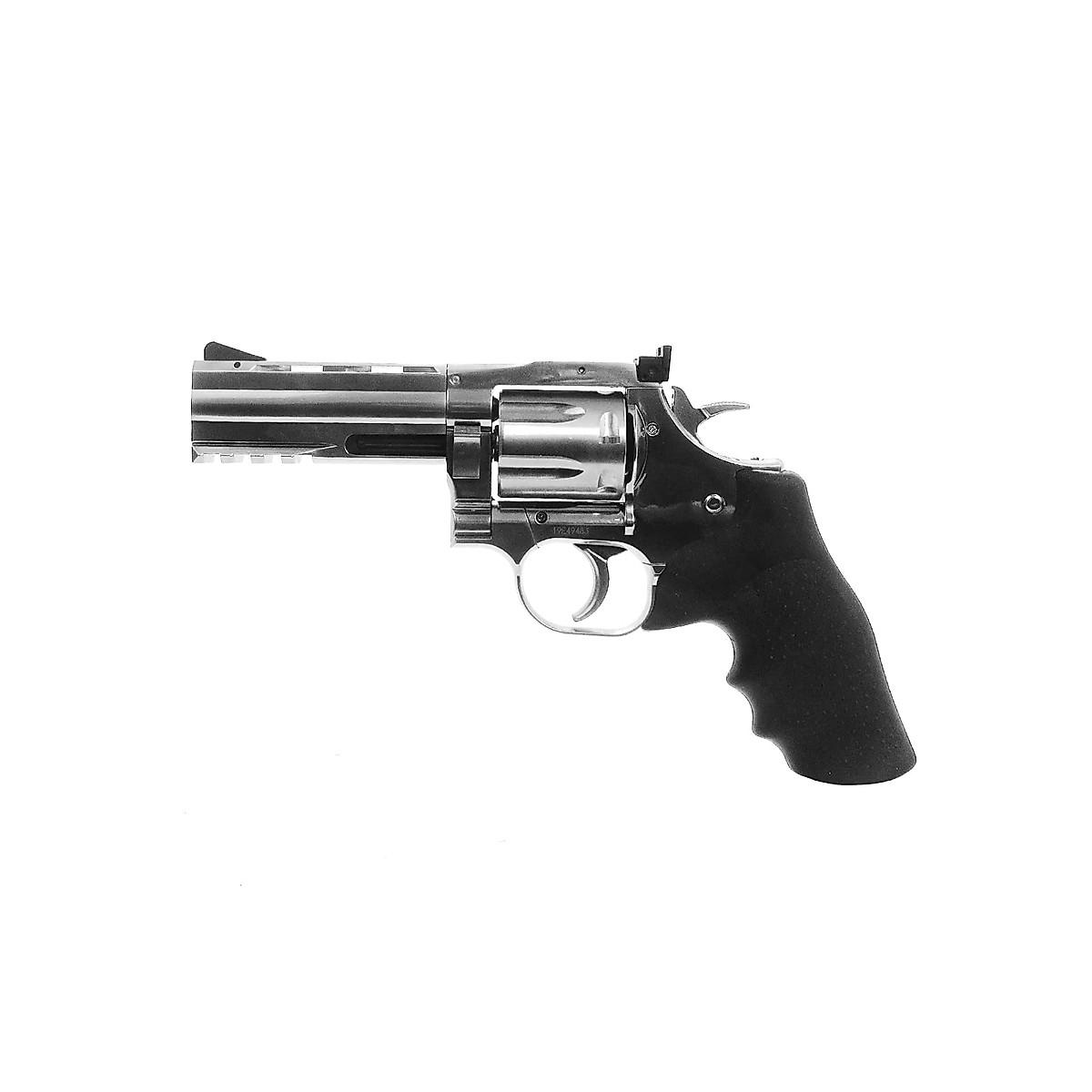 ASG Dan Wesson 715 Pellet Gun Revolver .177 Caliber Air Pistol, 4"