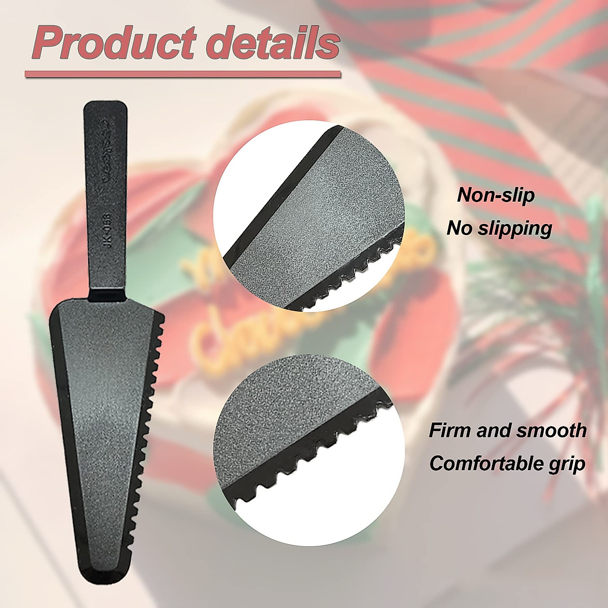 50pcs Plastic Pie Server Spatula,10in Disposable Plastic Cake Cutter Utensil,Serrated Pie Cutter for Cutting Dessert Wedding Pie Knife