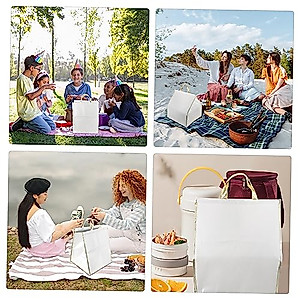 Tote Bags Packing Insulation bags tote bags food warmer bag food storage bag thermal bags for cold and hot food delivery bag nonwoven peritonealwaterproof groceries Disposable