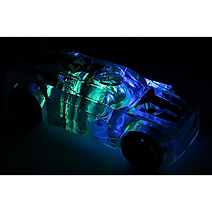 Marble Racers Light Up 1:43 Scale Race Car with Quick Shot Pull-Back ...