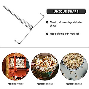 DOITOOL Popcorn Machine Mixer Popcorn Stirring Rods Popcorn Maker Whisk for Popcorn Machine Parts Replacement Accessoroies