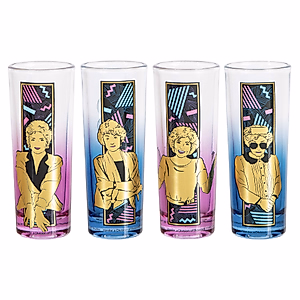 Bioworld Golden Girls Shot Glasses Set of 4