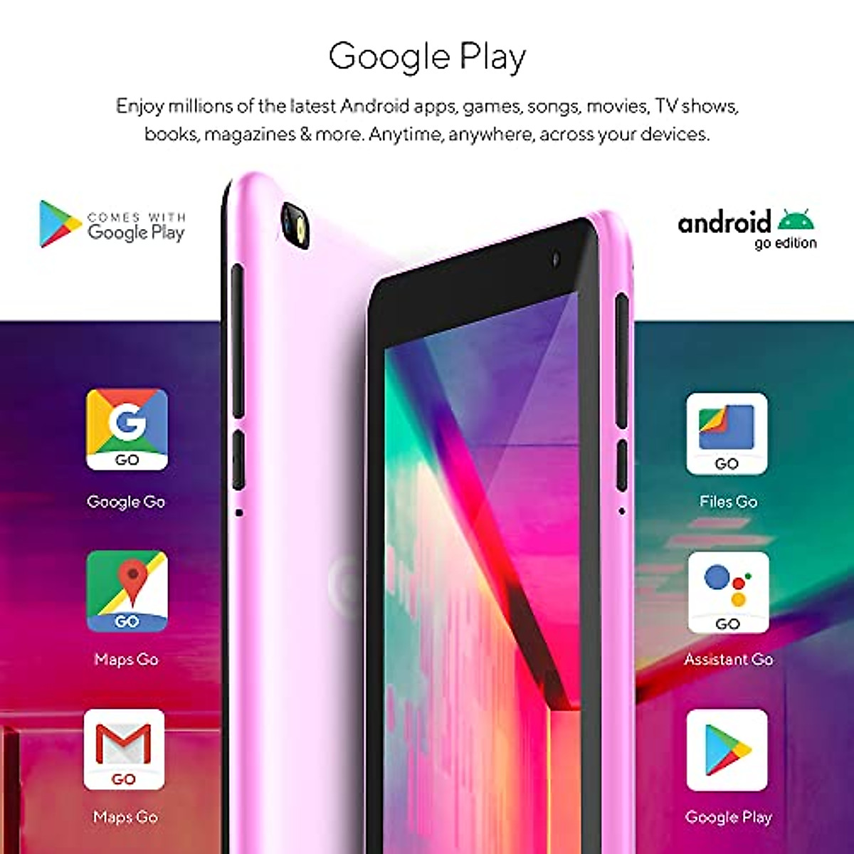 DP 7 Quad Core Tablet Pink