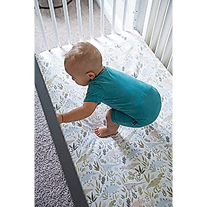 Premium Fitted Knit Crib Sheet/Toddler Sheet Rex by Copper Pearl