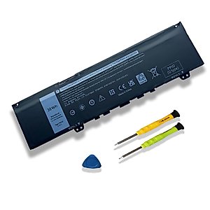 EFOHANA 39DY5 F62G0 Laptop Battery Replacement for Dell Inspiron 13 7373 7386 2-in-1 7370 7000 7380 5370 P83G P91G P83G001 Vostro 13 5370 0F62G0 RPJC3 0RPJC3 039DY5 F62GO 11.4V 38Wh 3166mAh 3-Cells