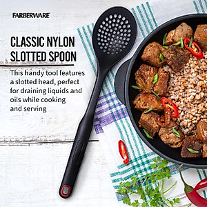 Farberware Slotted Spoon, 13.5-Inch, Classic