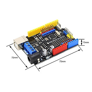 TB6612 Motor Drive Controller Board, 0.6A Dual DC Motor Driver Module MCU Micro Controller Board