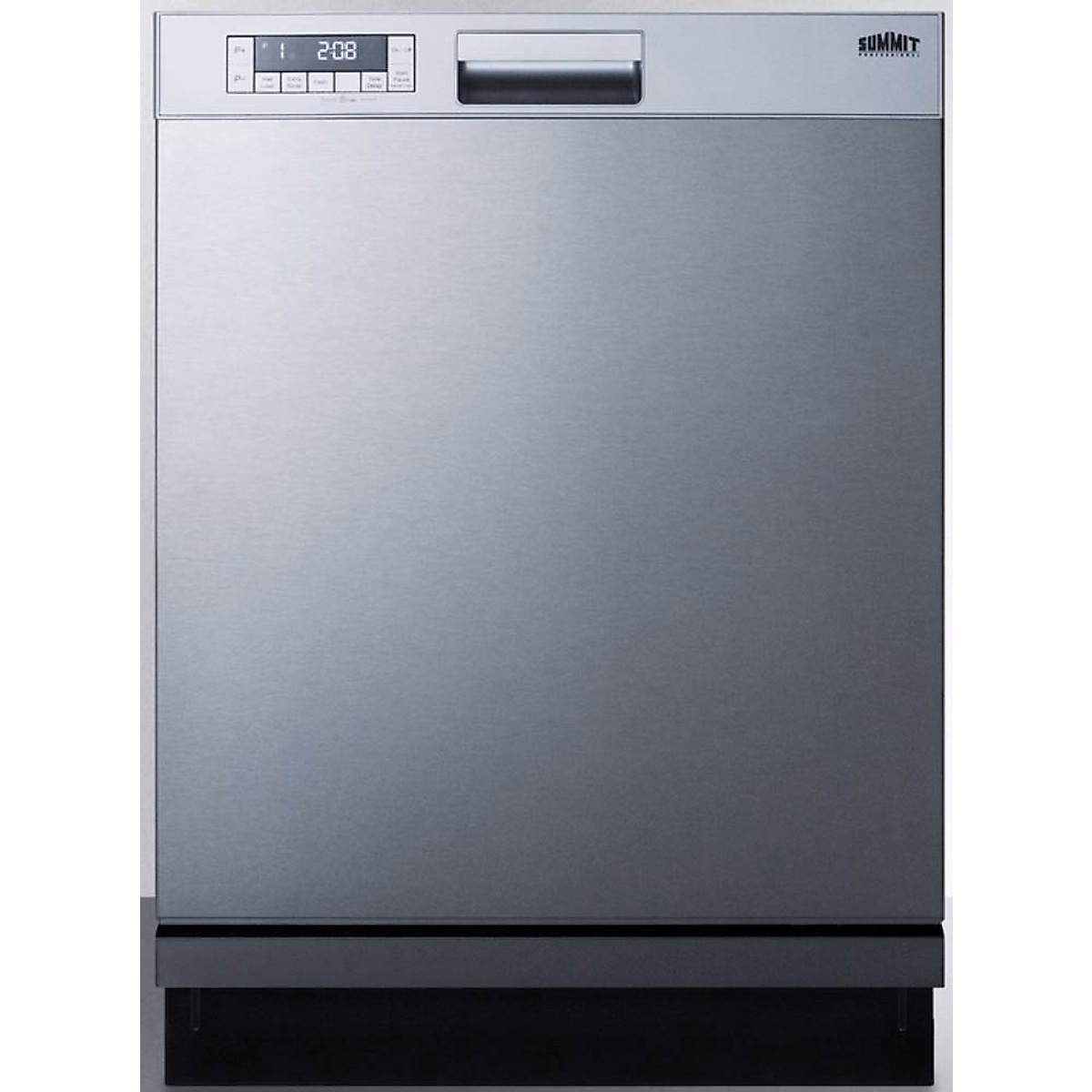 Summit DW2435SS 24"" Built-In Dishwasher with 12 Place Settings Energy Star Certified in Stainless Steel