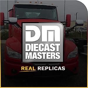 Diecast Masters Kenworth T880 SBFA Tractor Truck - Red | DayCab Pusher-Axle Tandem Tractor with Heil FD9300/DT-C4 Petroleum Trailer | 1:50 Scale Model Semi Trucks | Diecast Model 710102