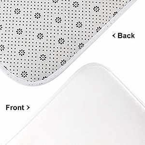 3 Piece Bathroom Rugs Set with Anti-Skid Bottom Yellow Brick Road Machine Wash Bath Rugs Included Bath Mat U-Shaped Contour Mat Lid Toilet Cover