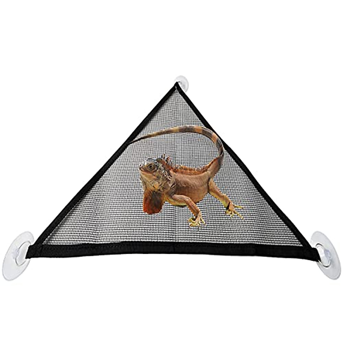 2 Pcs Bearded Dragon Lizard Hammock, Geckos Hammock, Breathable Mesh Reptile Hammock, Suitable for Iguanas, Anoles, Geckos, Snakes, Chameleon