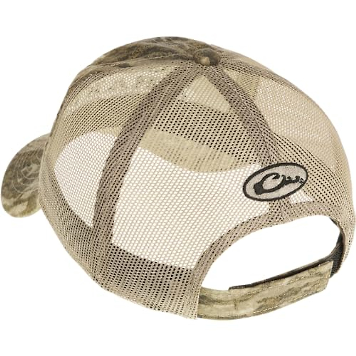 Drake Waterfowl Mesh-Back Camo Cap Mossy Oak Bottomland One Size Fits Most