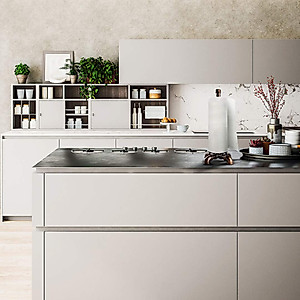 TLBTEK Floor Toilet Paper Holder Stand, Black Iron Farmhouse Paper Towel Rack,Rustic Industrial Vintage DIY Style Pipe Roll Tissue Holder Heavy Duty for Bathroom, Bedroom, Kitchen (Brown)