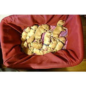 Fleece Laundry Basket Liner and Lid Set for Puppy Whelping, Small Animal Transport, Breeder Bundle, College Dorm, Housekeeping FREE USA Shipping #042