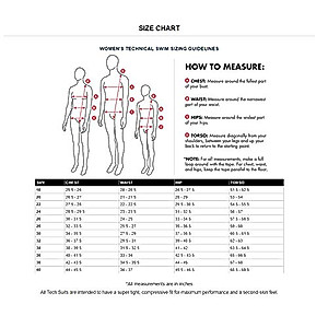 TYR Women's Standard Alliance Diamond Back Splice Swimsuit, Black/Red, 36