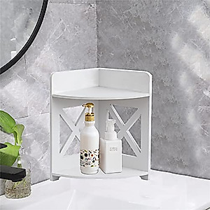 TuoxinEM Kids Nightstand,Bathroom Counter Organizer Perfect for Bathroom Storage,Small Shelf Match Any Room,White