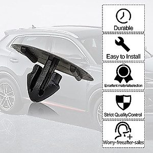 25pcs Hood Insulation Retainer Clip Compatible with Toyota Camry 4Runner Tacoma Tundra Lexus ES GS 9046709050 90467A0003
