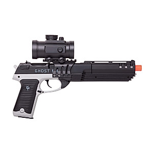 Game Face GFM39PG Ghost Mayhem Spring-Powered Single-Shot Airsoft Pistol