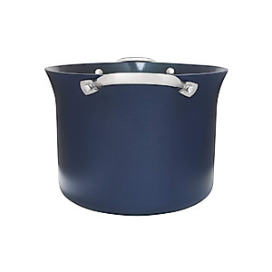 CONCORD Sapphire Nonstick 7 Quart Stock Pot Cookware Set (Induction Compatible) Blue