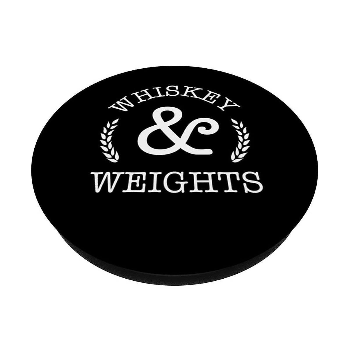 Whisky Gym Workout - Whiskey And Weights PopSockets Swappable PopGrip