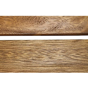 Outdoor Interiors All Weather Eucalyptus Driftwood Patio Lounger Chair, Grey Wicker