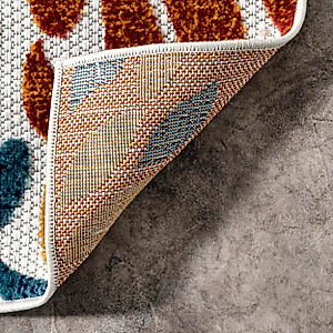 nuLOOM Monique Floral Indoor/Outdoor Area Rug, 5x8, Multi