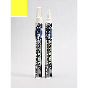 ColorRite Pen for Chevrolet Corvette Automotive Touch-up Paint - Yellow Wheel Paint WAEQ-5387-BASF/R-M 225678 - Value Package